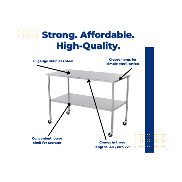 TZ Medical Instrument Tables